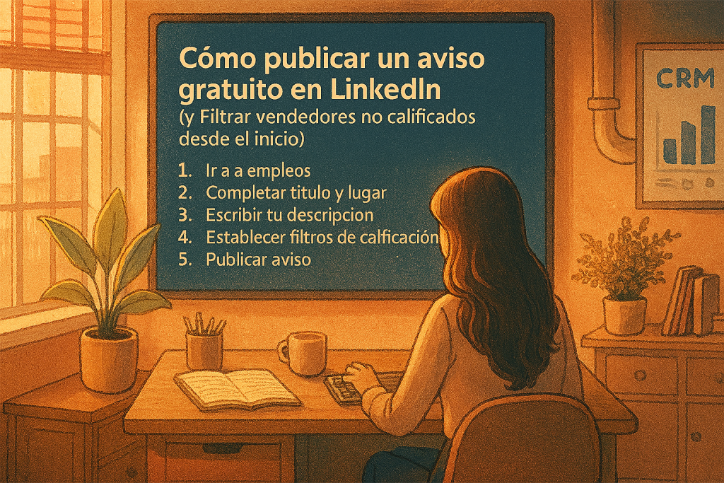 Cómo publicar un aviso de trabajo gratuito en LinkedIn (y filtrar ...